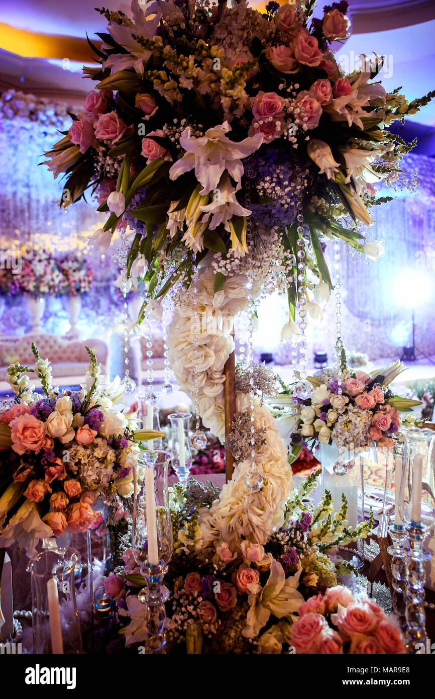 Decoration of formal event Stock Photo - Alamy