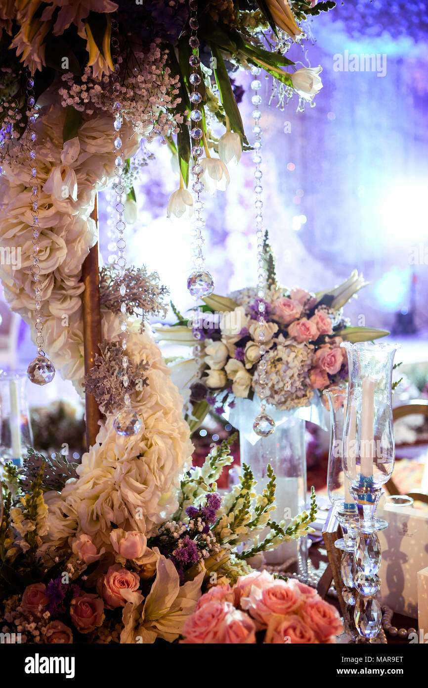 Decoration of formal event Stock Photo - Alamy