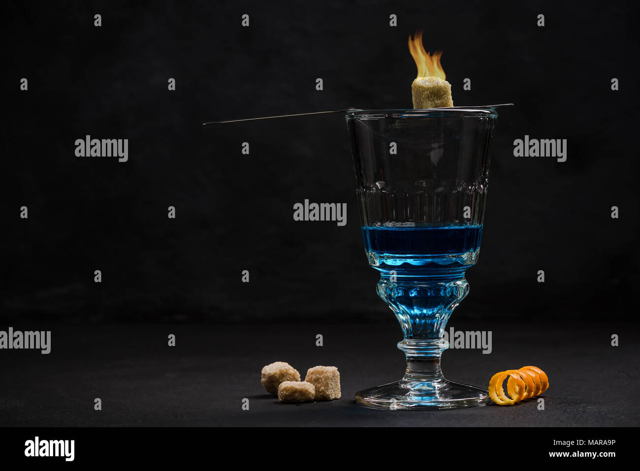 Absinthe, traditional Bohemian drinking set Stock Photo - Alamy