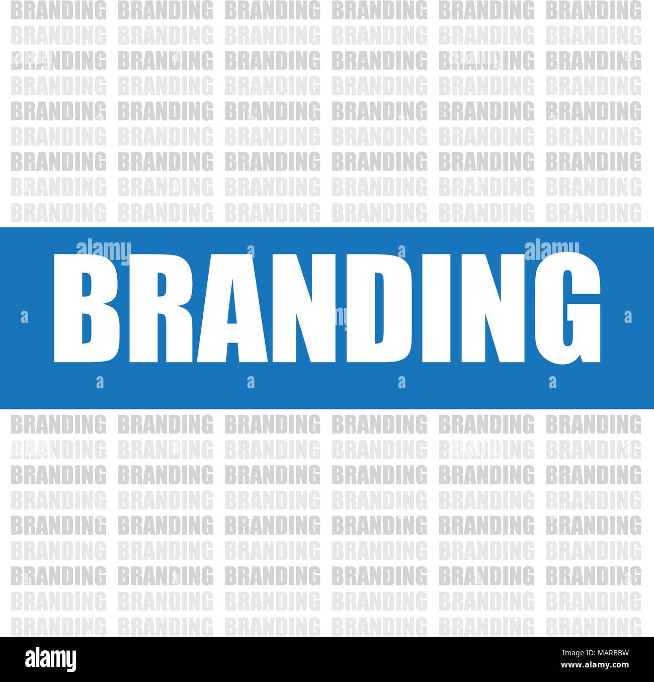 branding word , vector business concept background Stock Vector Image ...