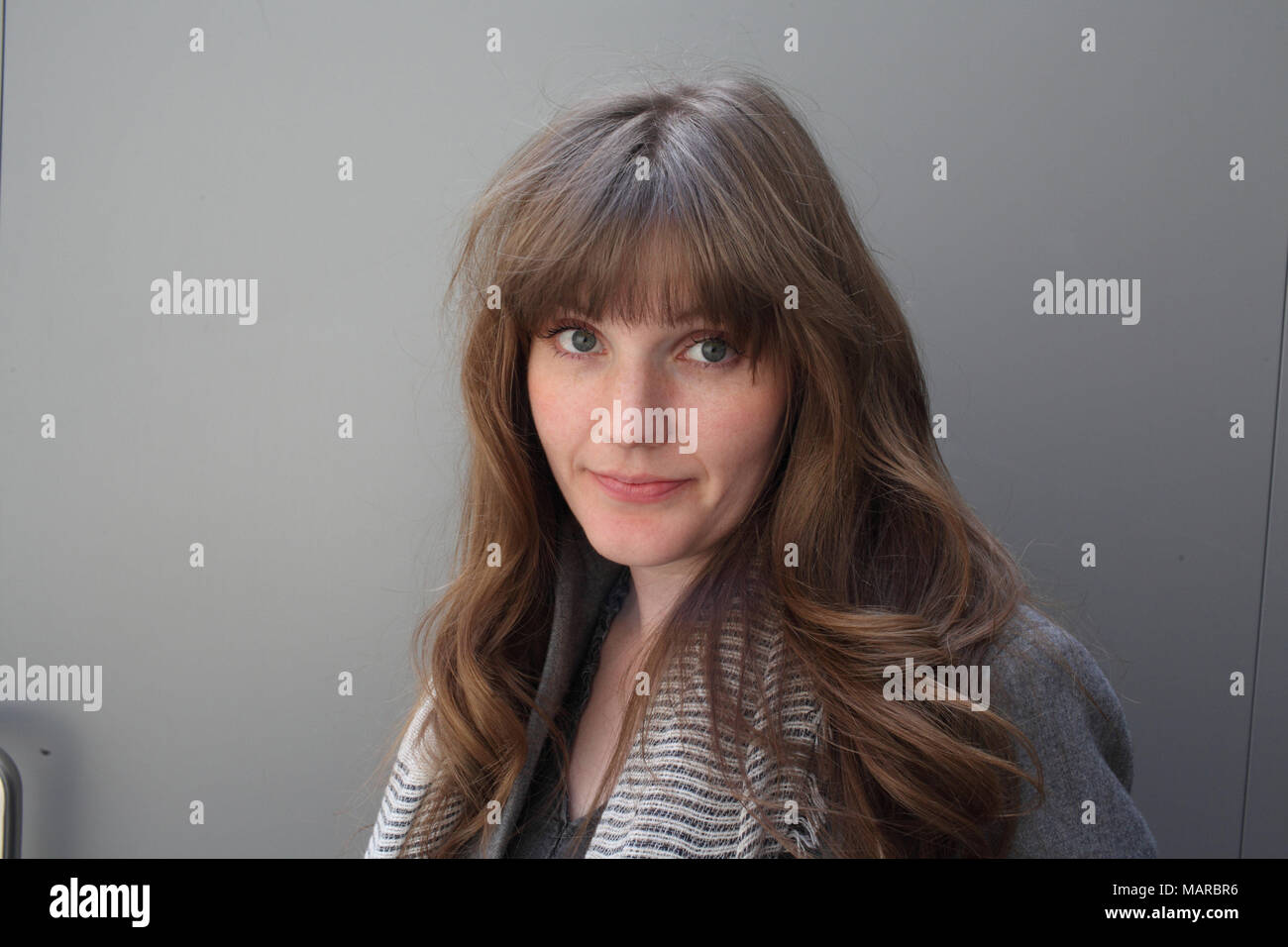 Portrait of Emma Glass 25/03/2018 ©Basso CANNARSA/Opale Stock Photo - Alamy