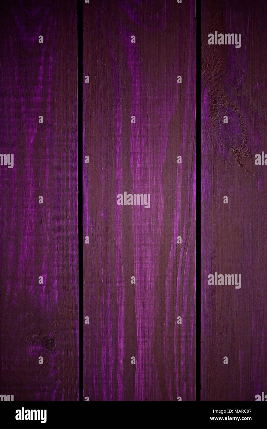 Bright purple wood texture as a background vignette texture Stock Photo ...