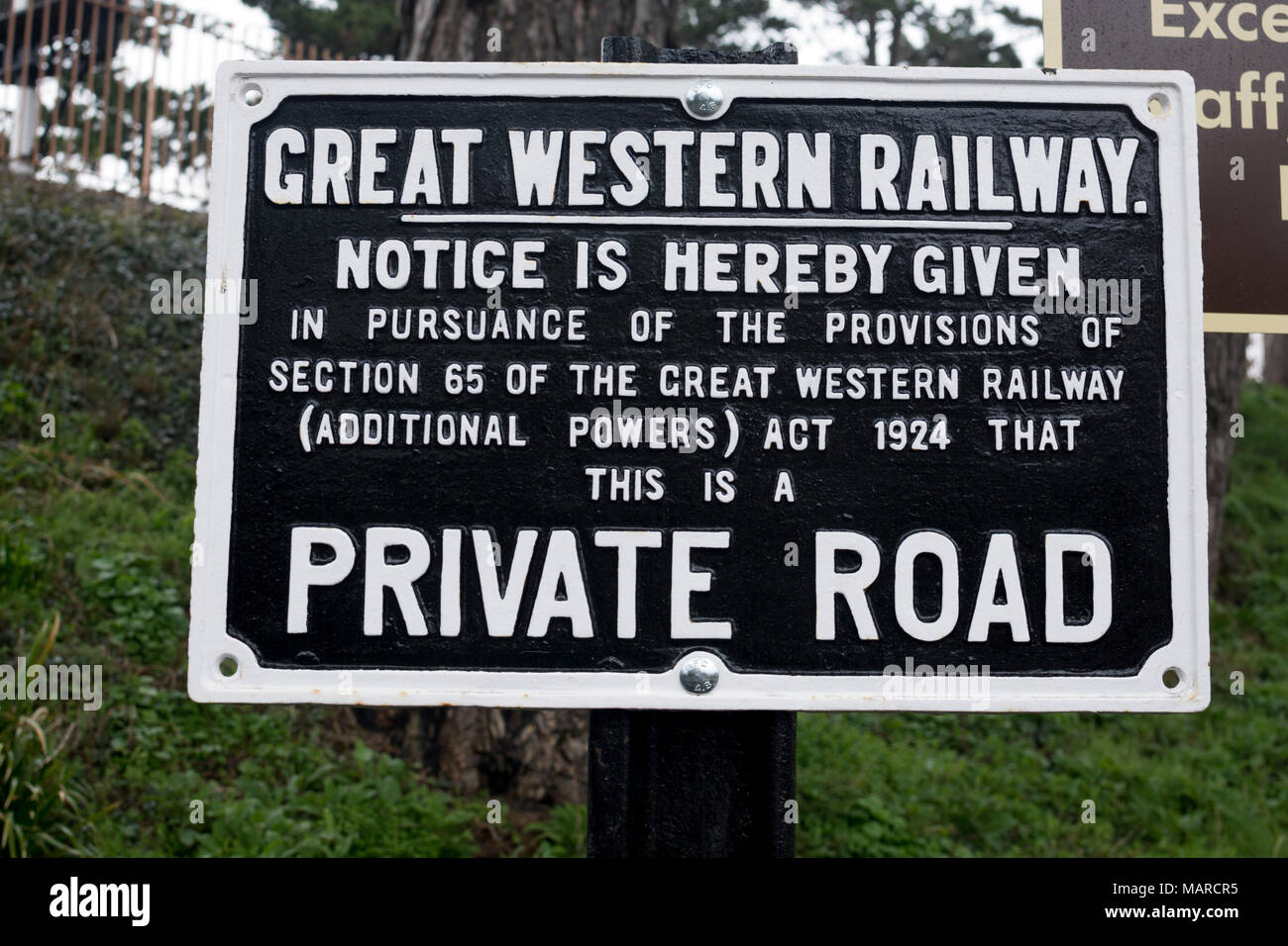 Great Western Railway sign, Gloucestershire and Warwickshire Steam ...
