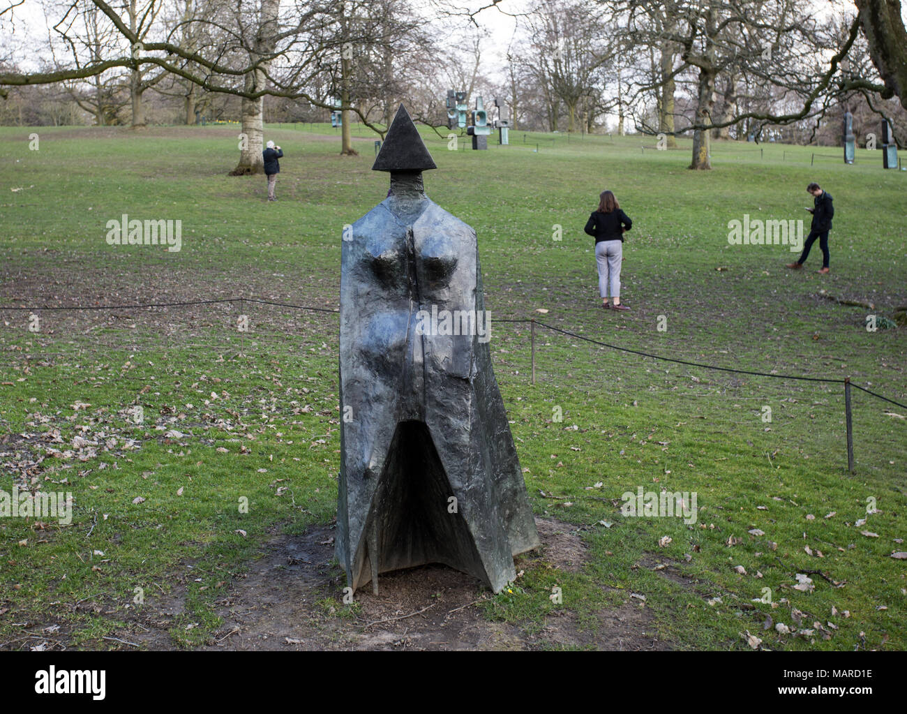 The Yorkshire Sculpture Park is an open-air gallery which showing work ...