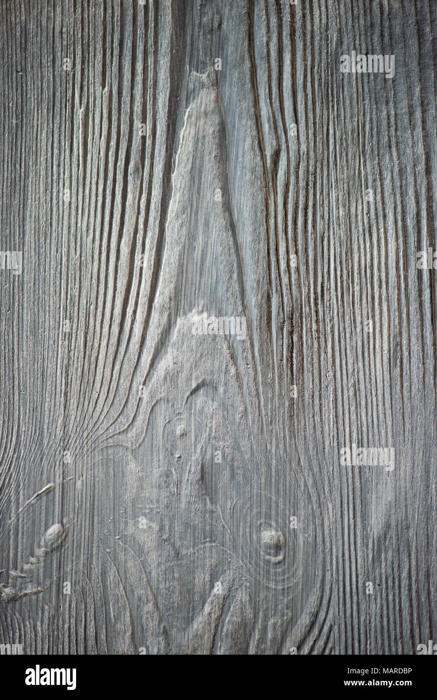 Wood texture. Gray timber board with weathered crack lines. Natural ...