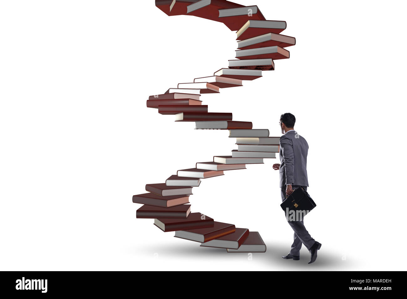 Career progression through investment in good education Stock Photo - Alamy