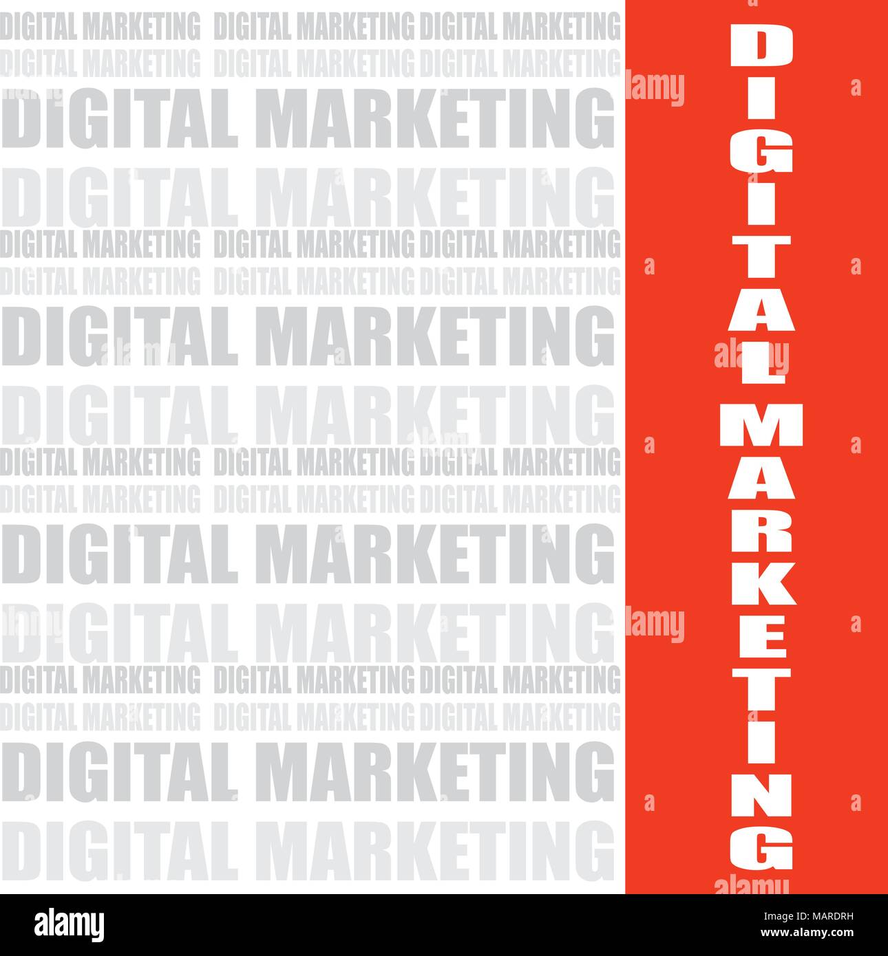 digital marketing word, vector background Stock Vector Image & Art - Alamy