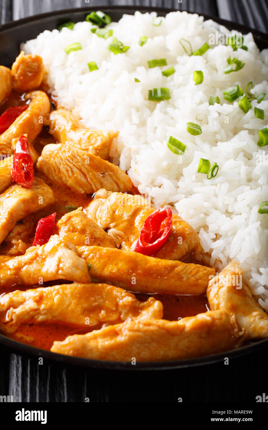 Curry rice food plate hi-res stock photography and images - Alamy