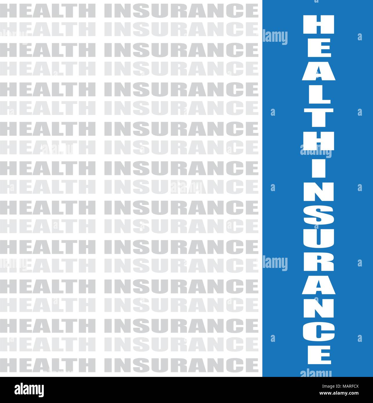 Medical hospital insurance coverage Stock Vector Images - Alamy