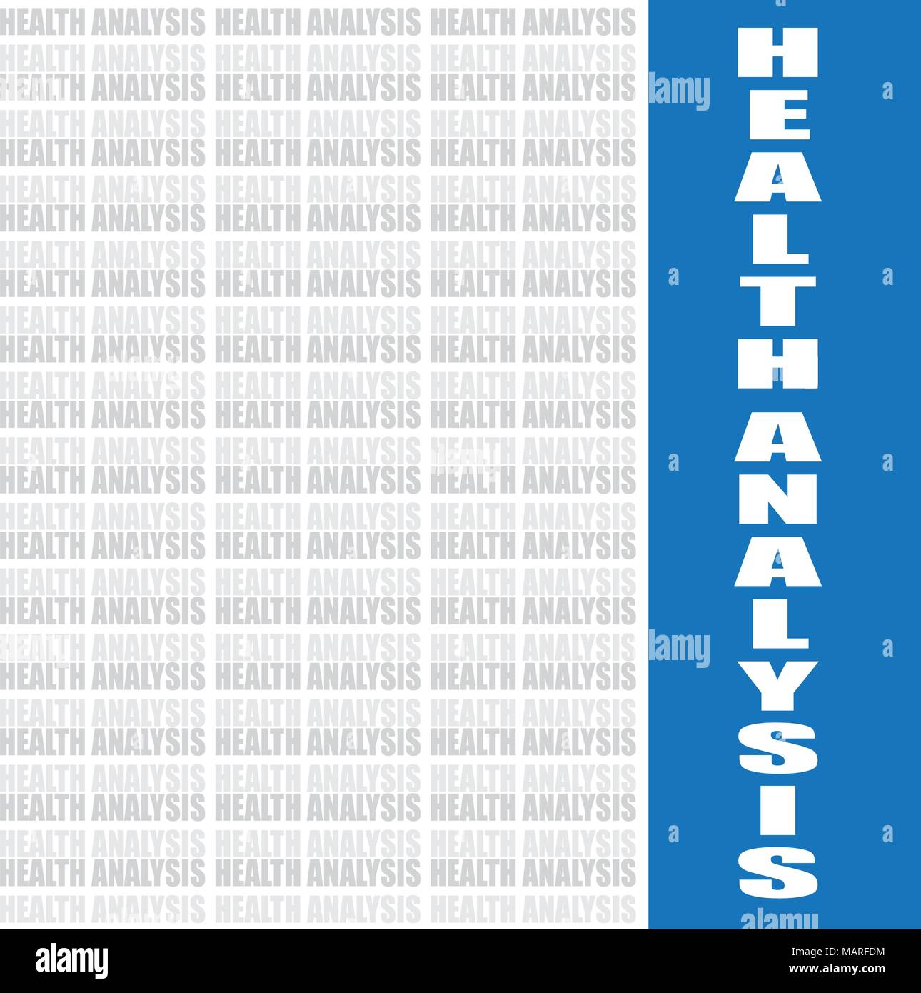 health analysis word, vector background Stock Vector Image & Art - Alamy