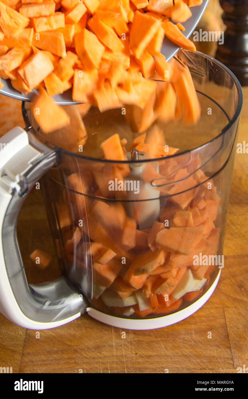 Baby mash selfmade Stock Photo - Alamy