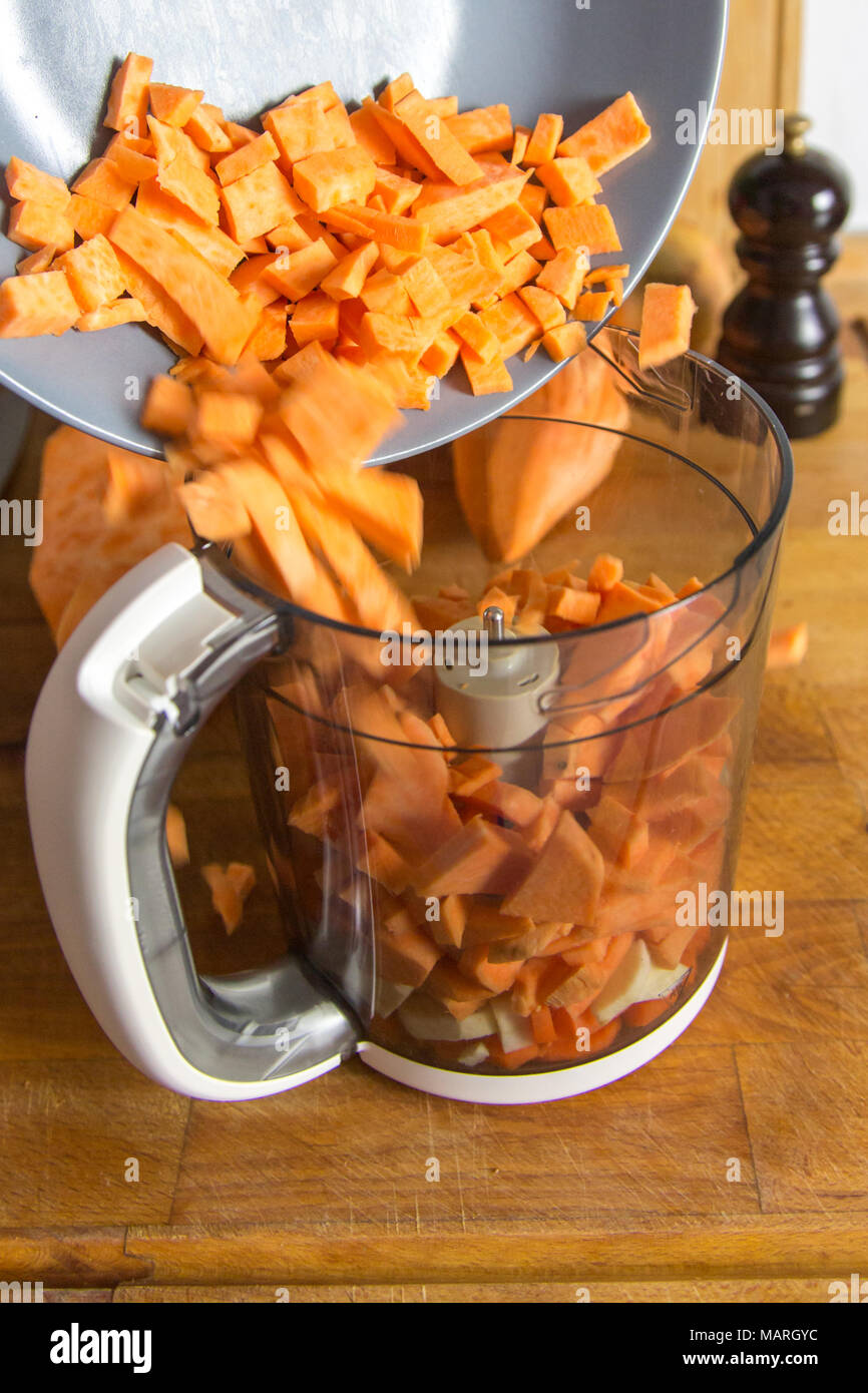 Baby mash selfmade Stock Photo - Alamy