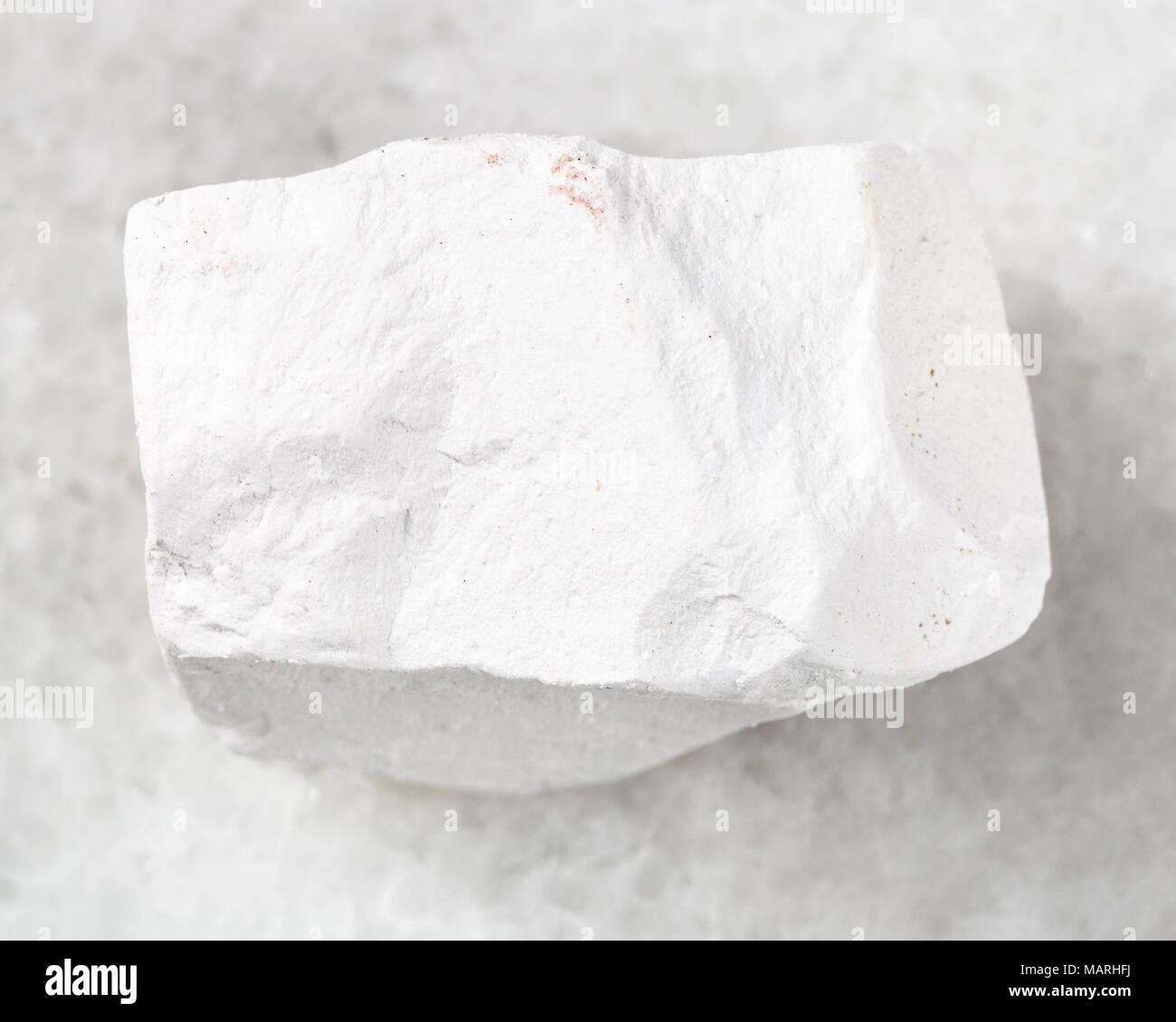 macro shooting of natural mineral rock specimen - rough chalkstone on ...