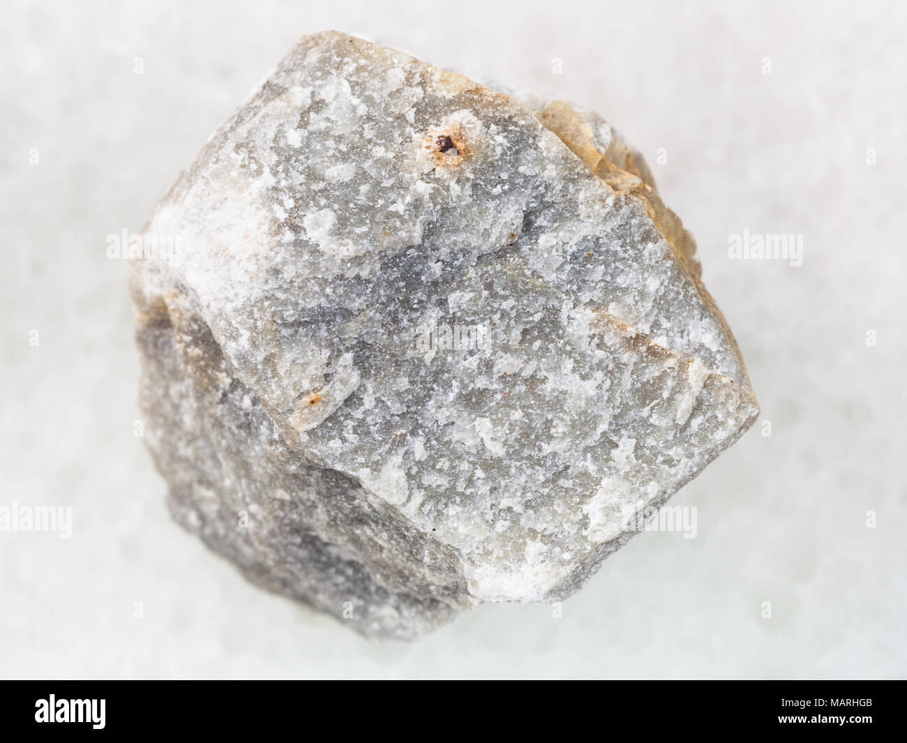 macro shooting of natural mineral rock specimen - piece of raw green ...
