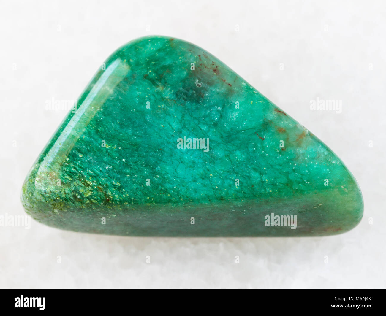 macro shooting of natural mineral rock specimen - polished fuchsite ...