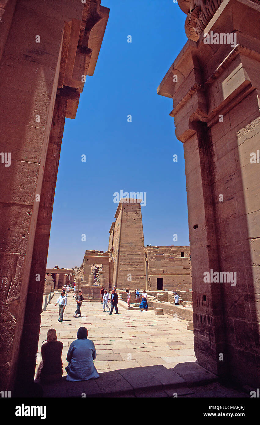 Aswan temples hi-res stock photography and images - Alamy