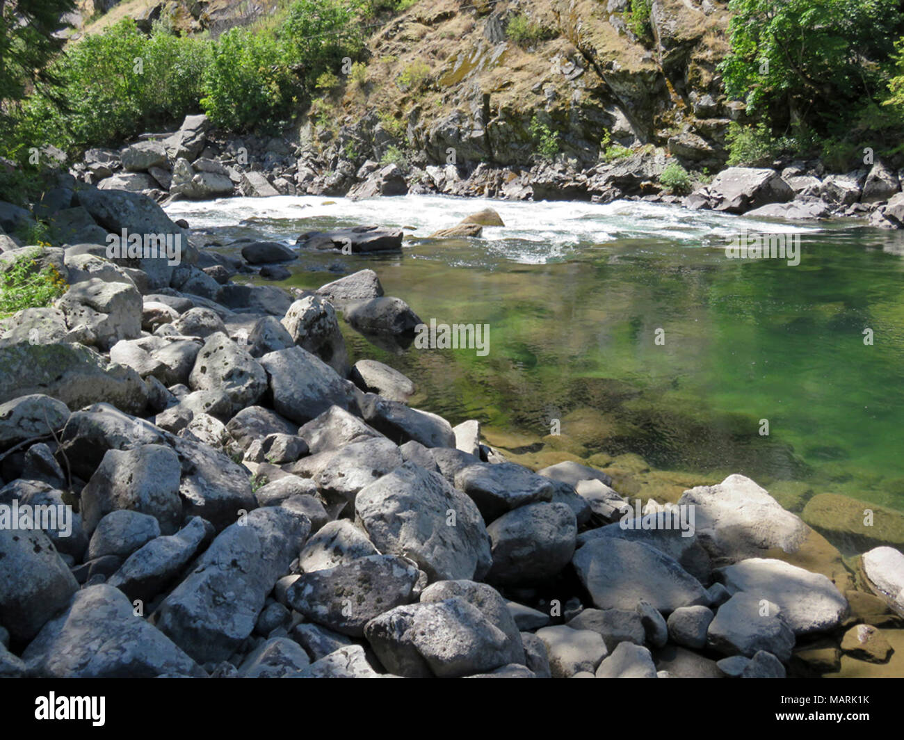 Wenatchee River in WA Stock Photo - Alamy