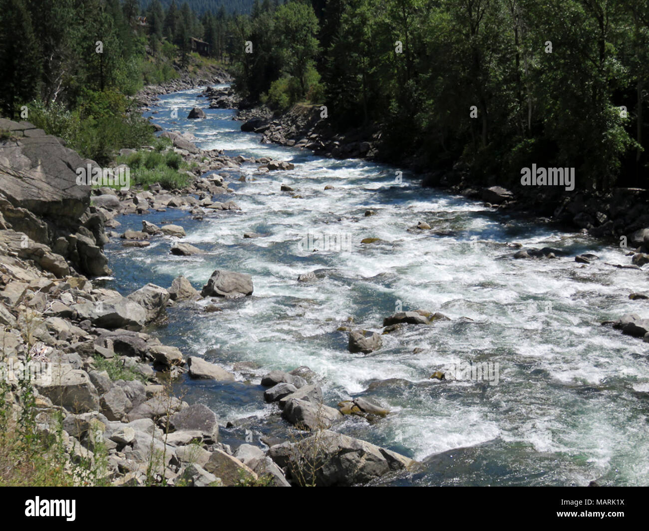 Wenatchee River in WA Stock Photo - Alamy