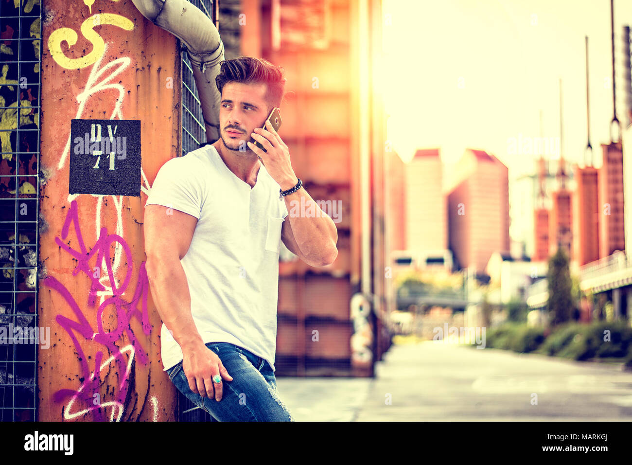 Hunky hunk hi-res stock photography and images - Alamy