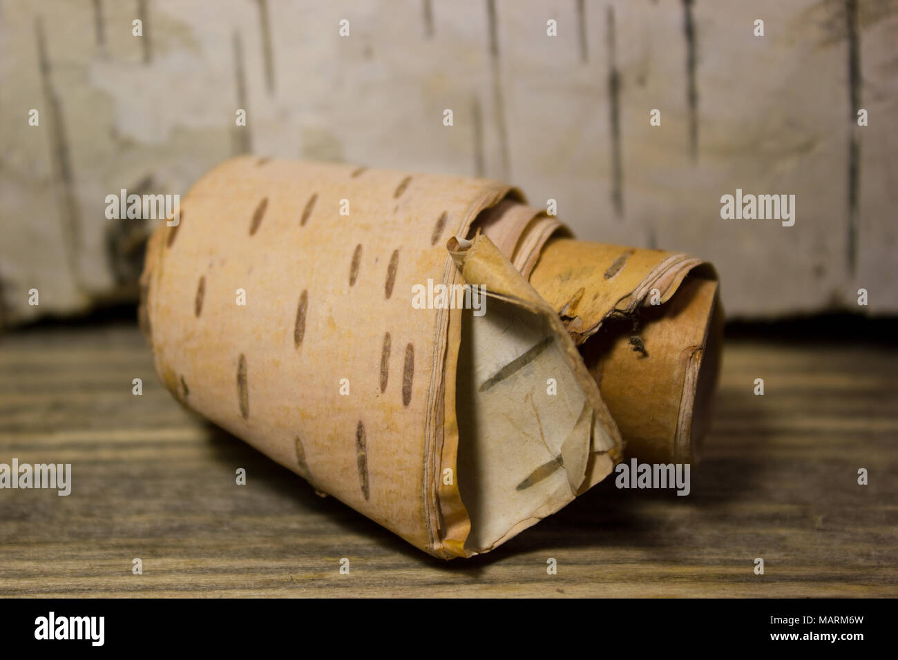 Roll of old cork paper hi-res stock photography and images - Alamy