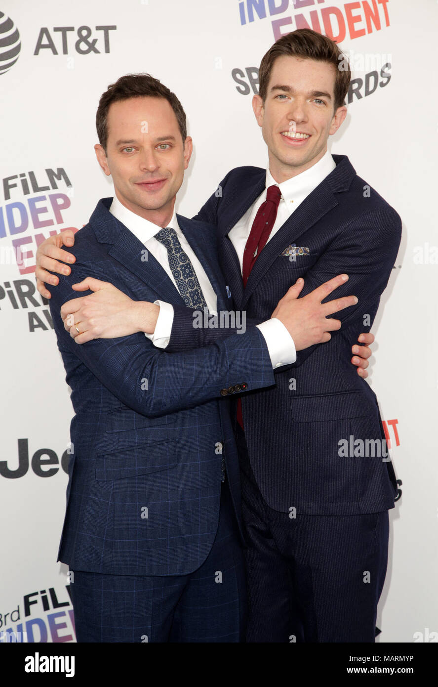 Celebrities attend 2018 Film Independent Spirit Awards in Santa Monica ...