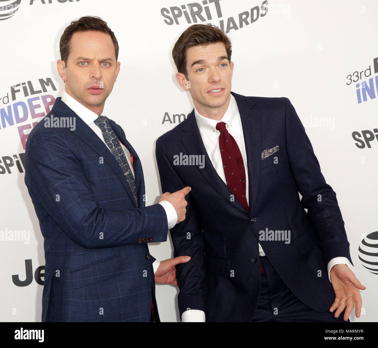 Celebrities attend 2018 Film Independent Spirit Awards in Santa Monica ...