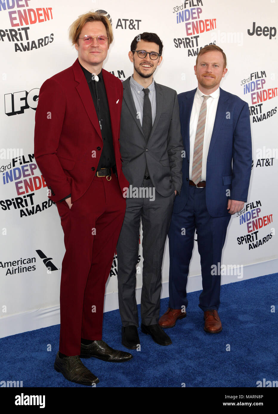 Celebrities attend 2018 Film Independent Spirit Awards in Santa Monica ...