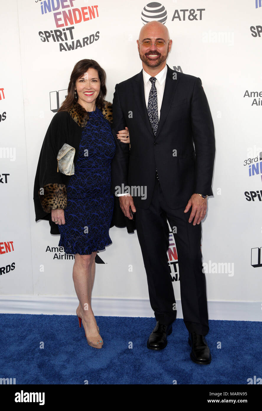 Celebrities attend 2018 Film Independent Spirit Awards in Santa Monica ...