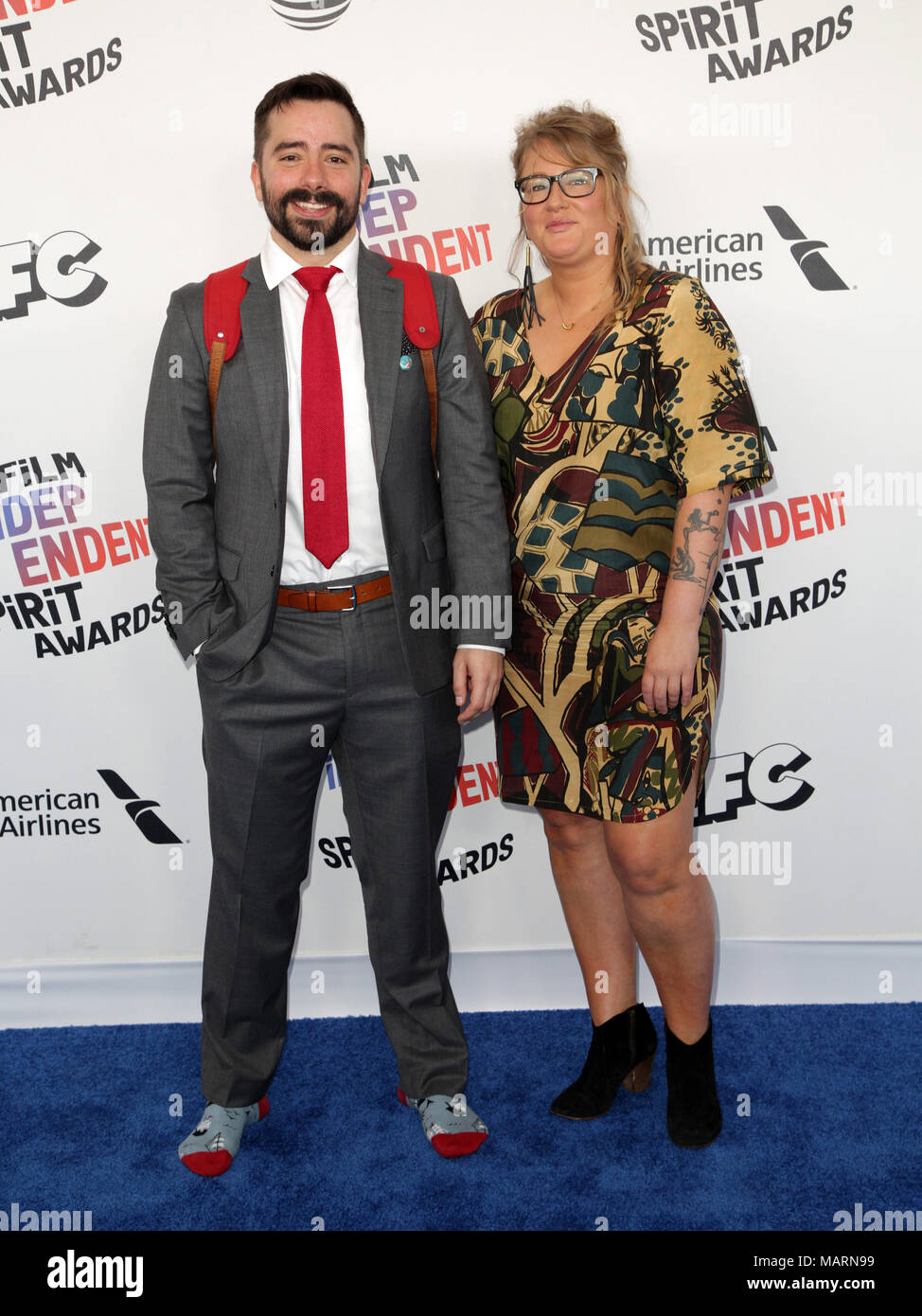 Celebrities attend 2018 Film Independent Spirit Awards in Santa Monica ...