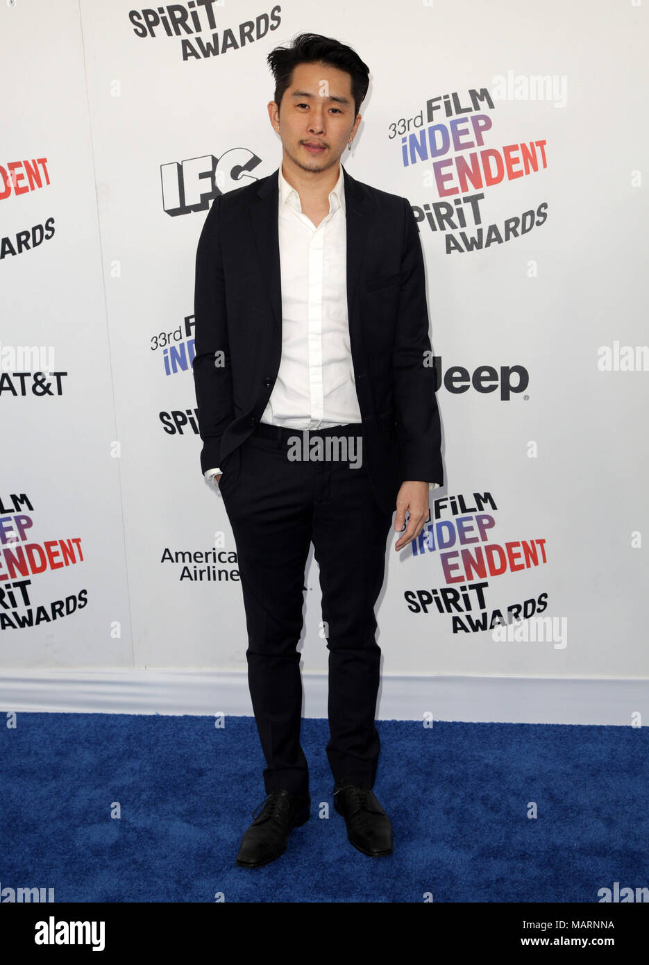 Celebrities attend 2018 Film Independent Spirit Awards in Santa Monica ...