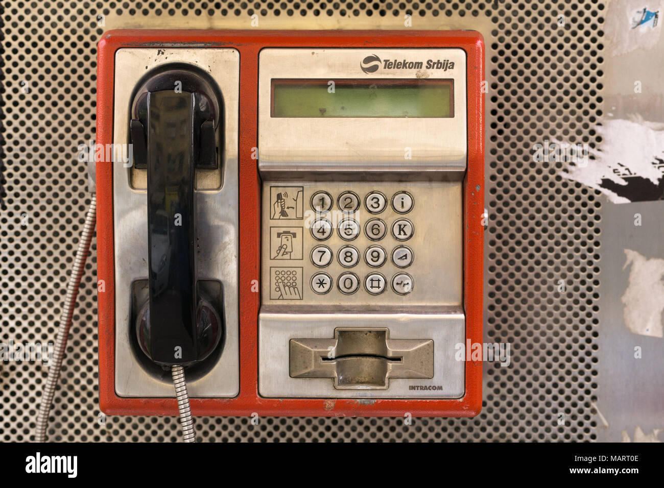 Old payphone hi-res stock photography and images - Alamy