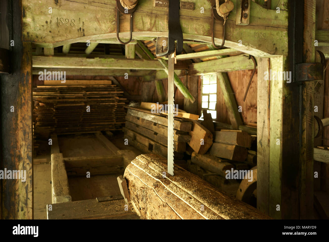 Old sawmill hi-res stock photography and images - Alamy