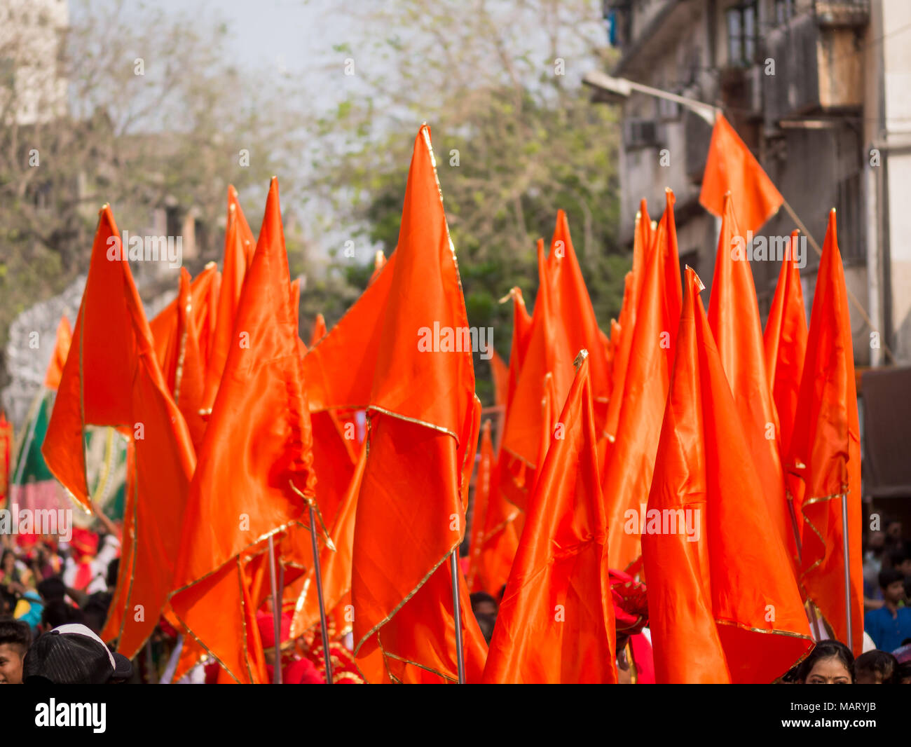 Safron flag hi-res stock photography and images - Alamy