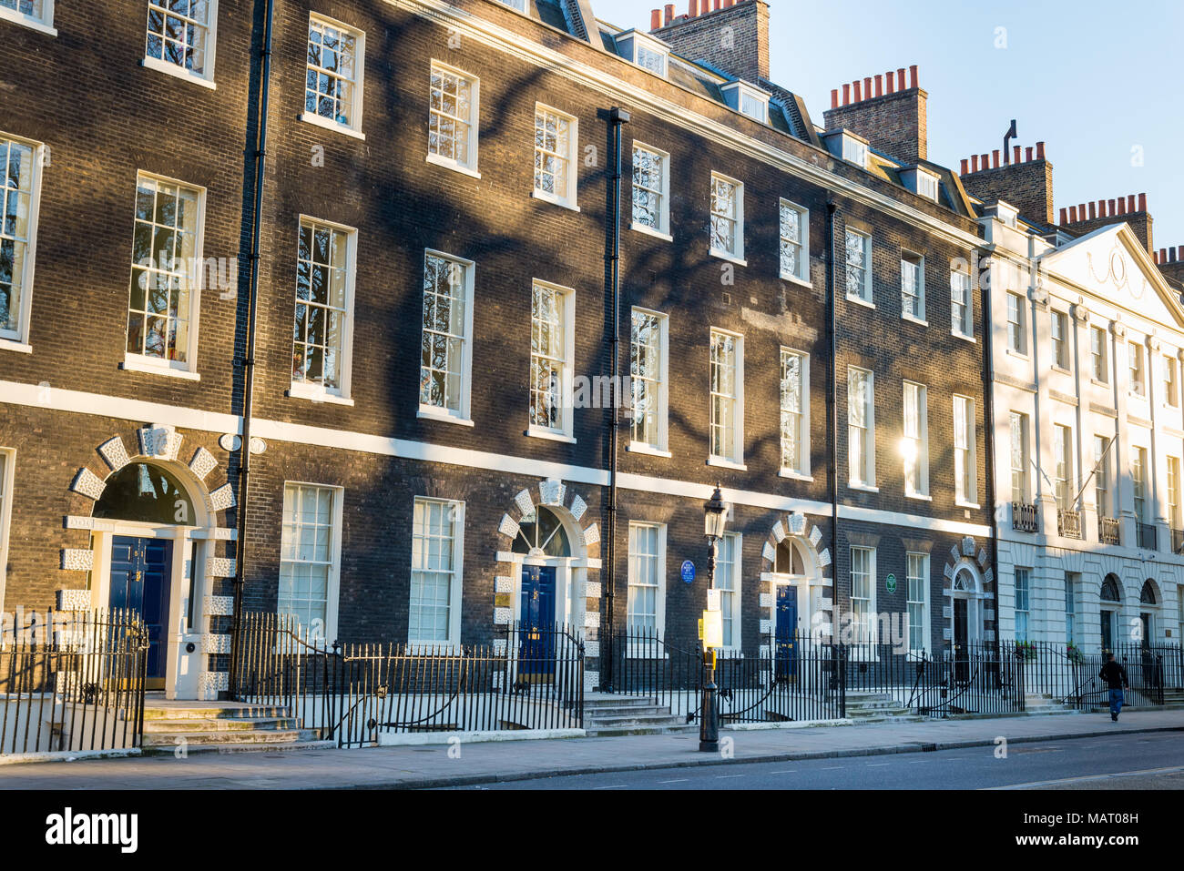 18th century english houses architecture england uk hi-res stock ...