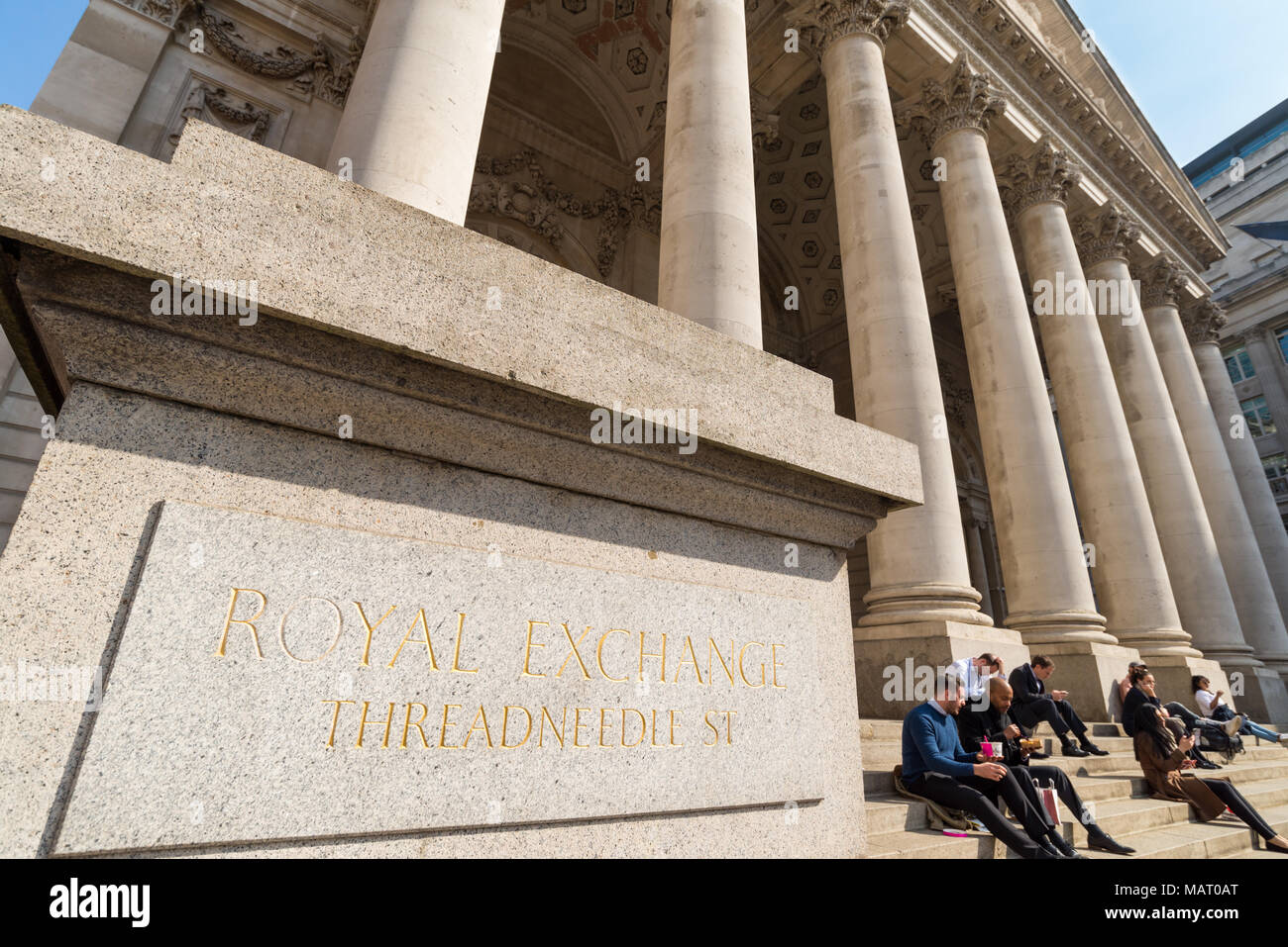 Royal exchange buildings architecture hi-res stock photography and ...