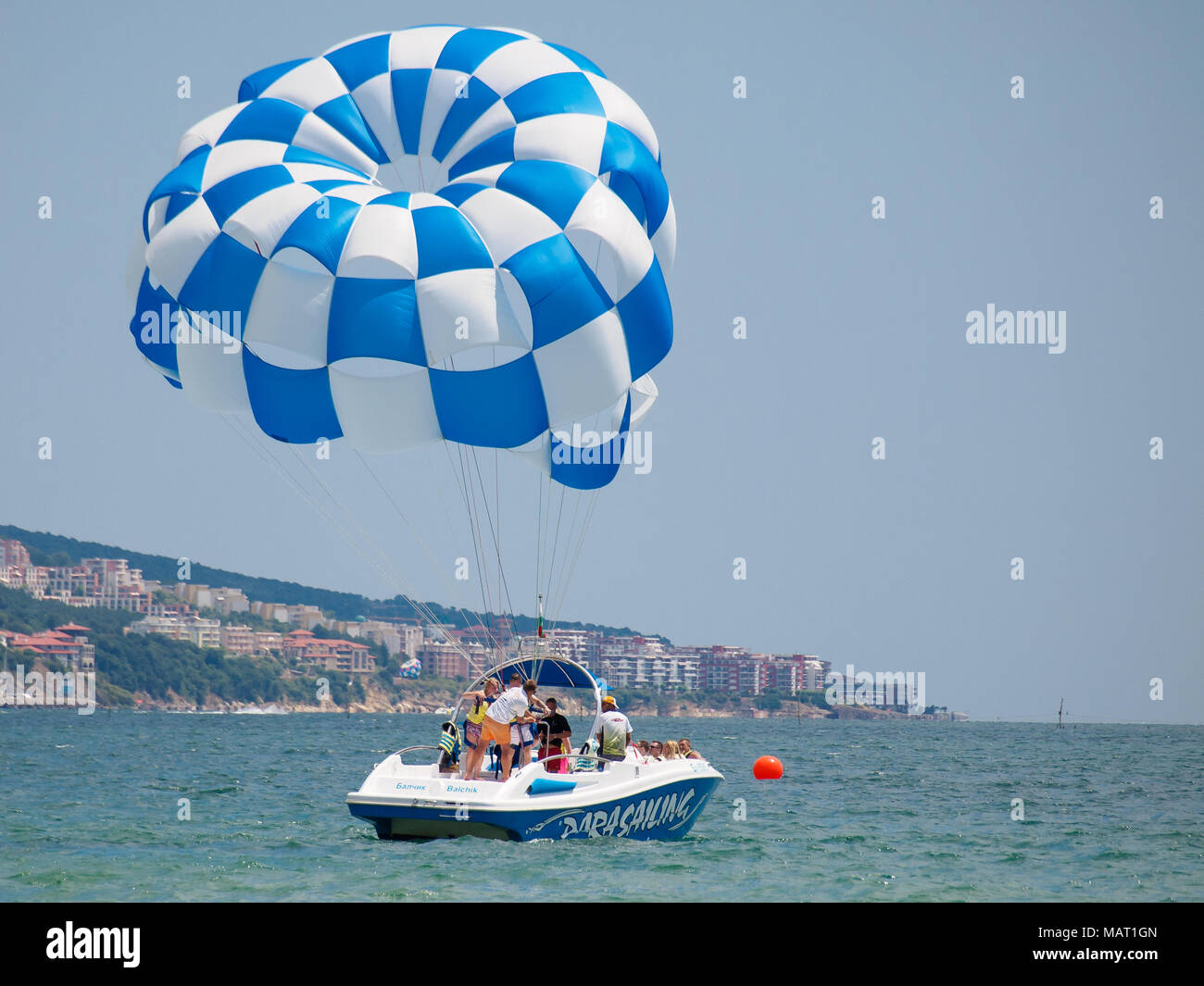 Paragliding Boat