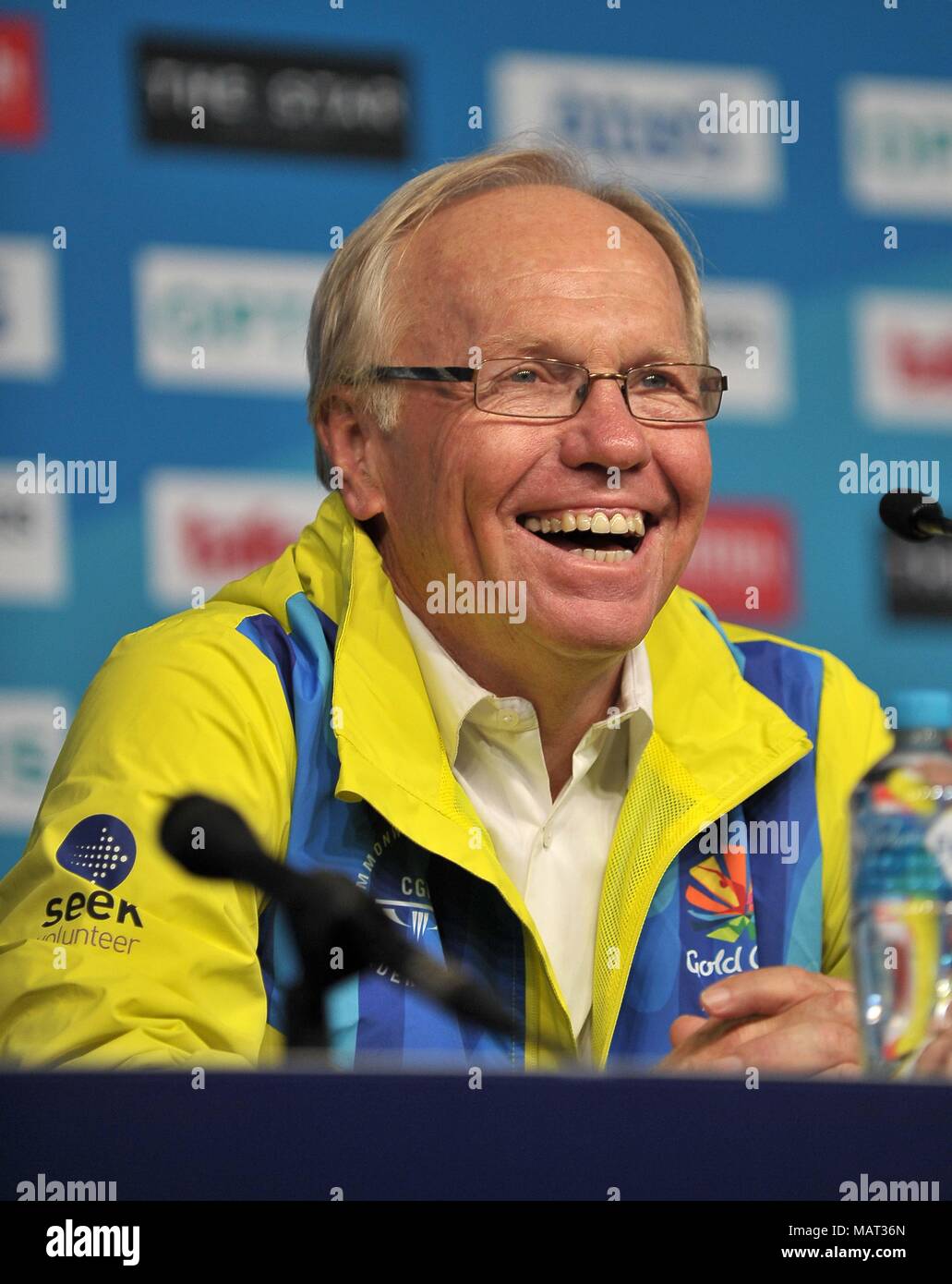 Chairman gold coast 2018 commonwealth games corporation peter beattie ...