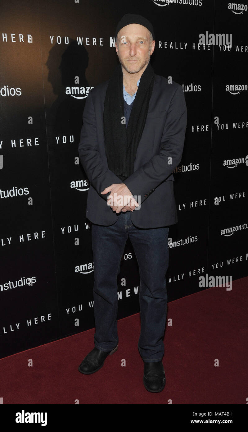 New York, NY, USA. 3rd Apr, 2018. Jonathan Ames attends the New York ...
