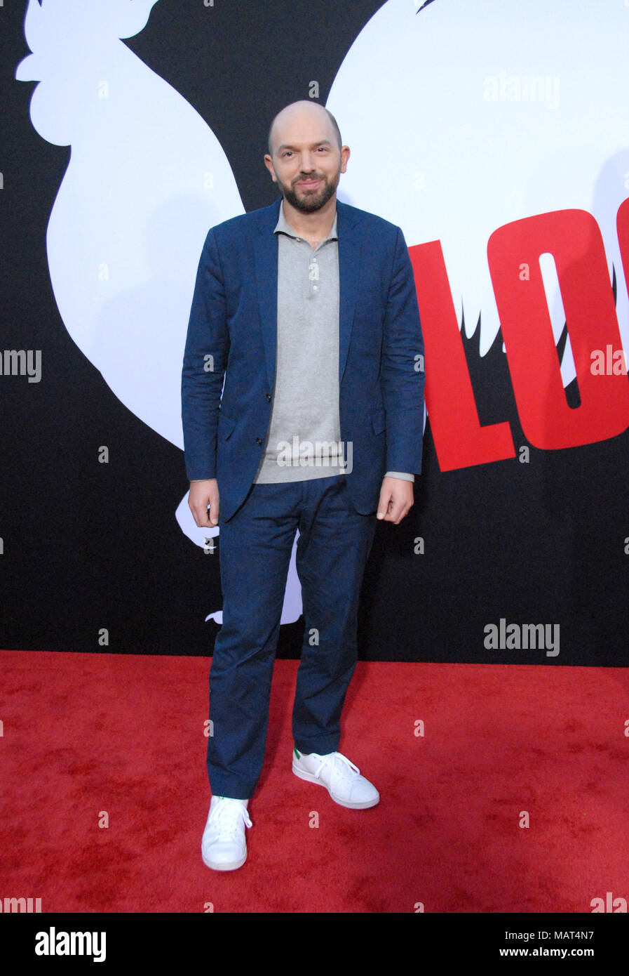 WESTWOOD, CA - APRIL 03: Actor Paul Scheer attends the premiere of ...