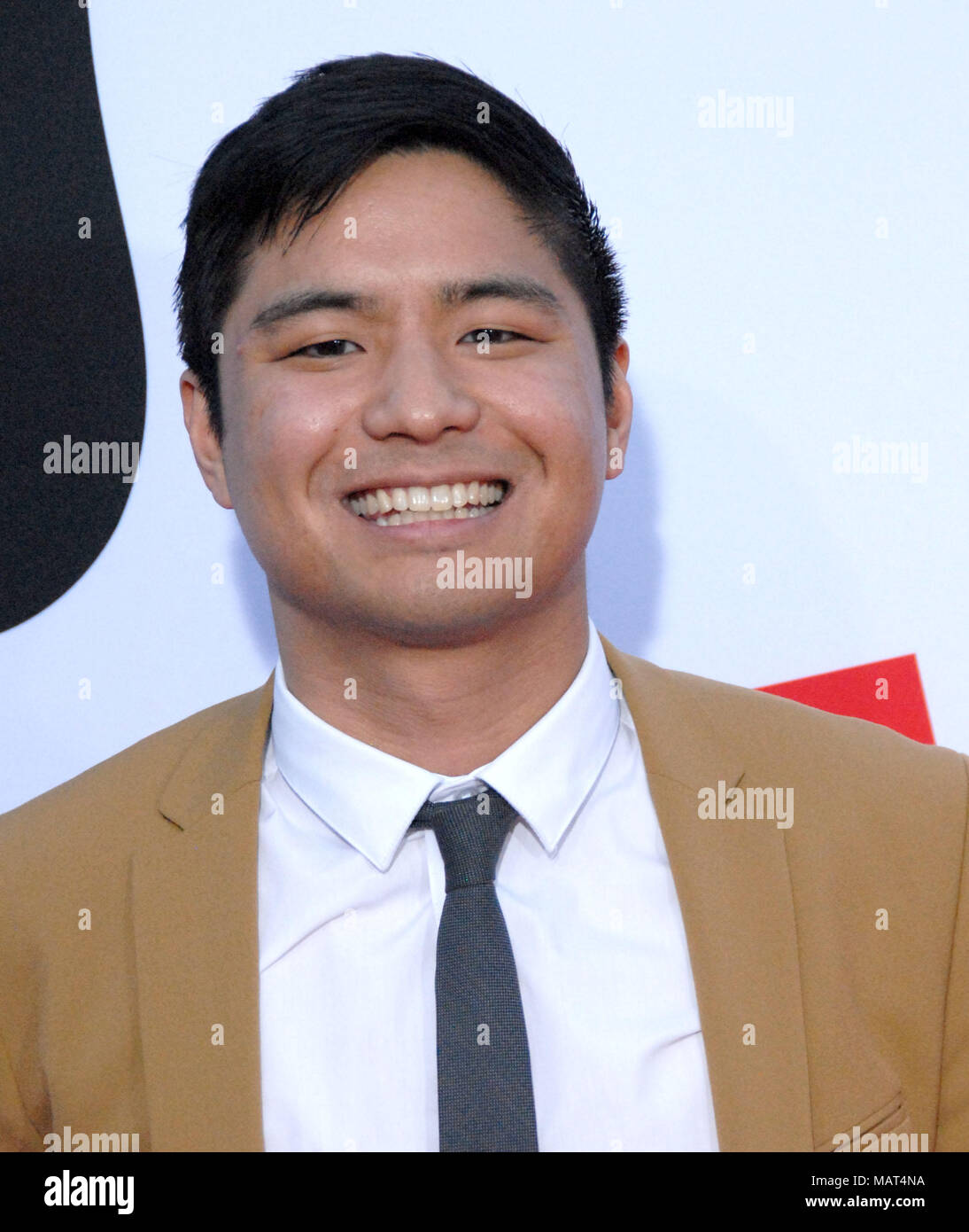 WESTWOOD, CA - APRIL 03: Actor Andrew Lopez attends the premiere of ...