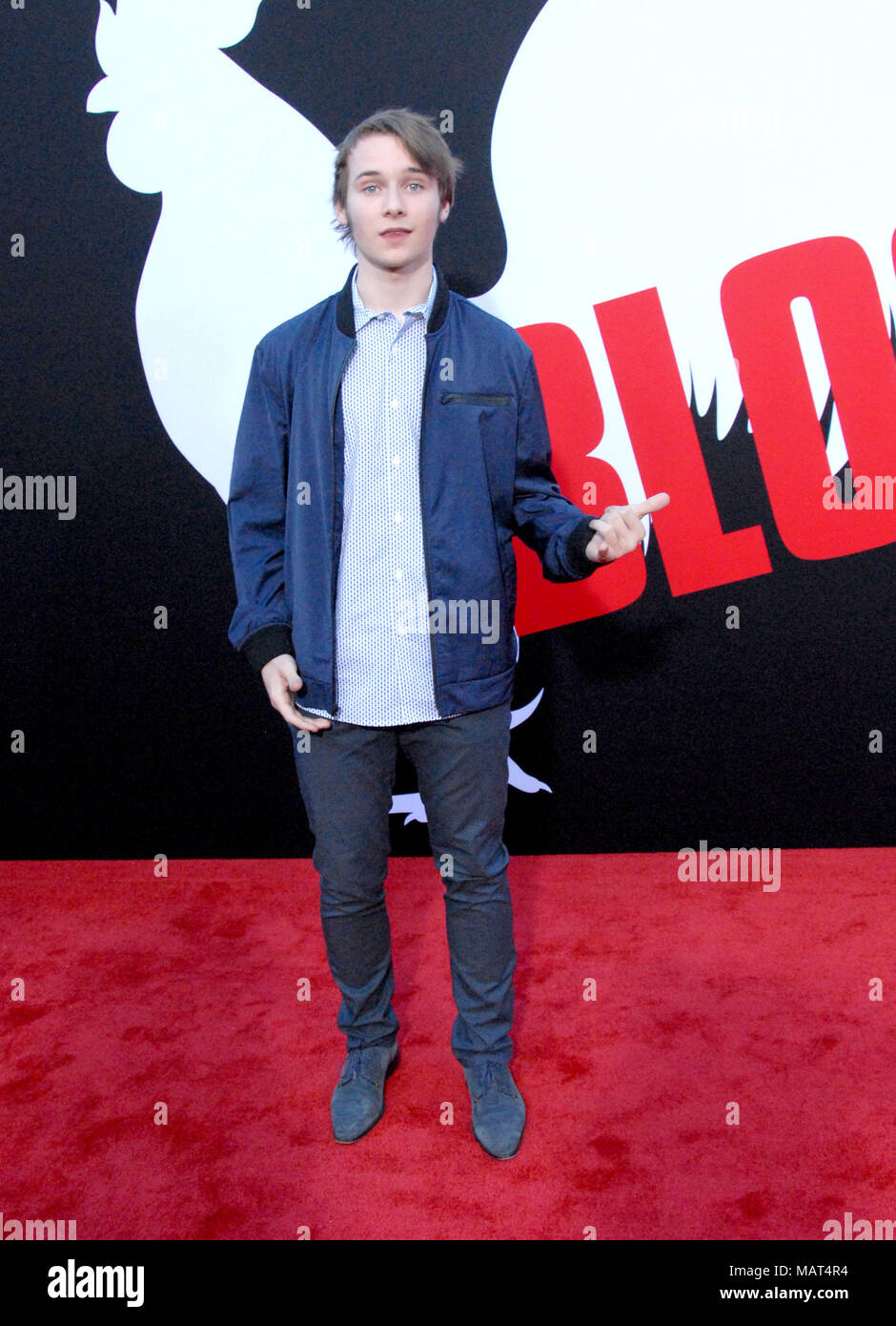 WESTWOOD, CA - APRIL 03: Actor CJ Valleroy attends the premiere of ...