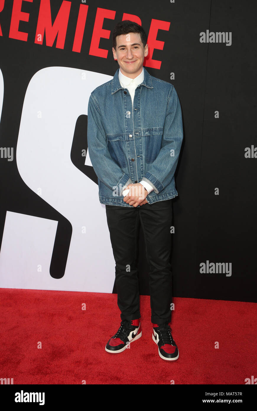 Westwood, Ca. 3rd Apr, 2018. Sam Lerner, at the Premiere Of Universal ...