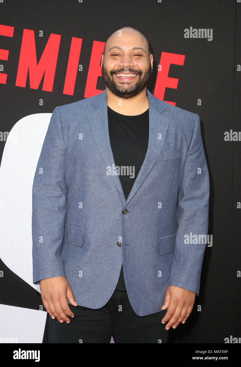 Westwood, Ca. 3rd Apr, 2018. Colton Dunn, at the Premiere Of Universal ...