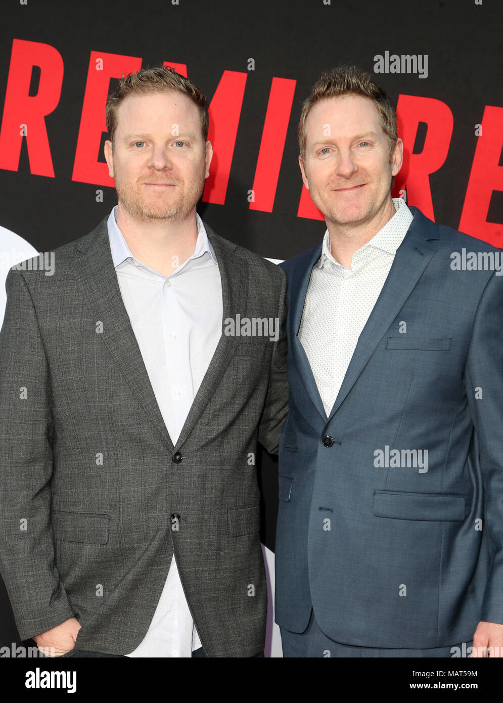 Westwood, Ca. 3rd Apr, 2018. Brian Kehoe, Jim Kehoe, at the Premiere Of ...