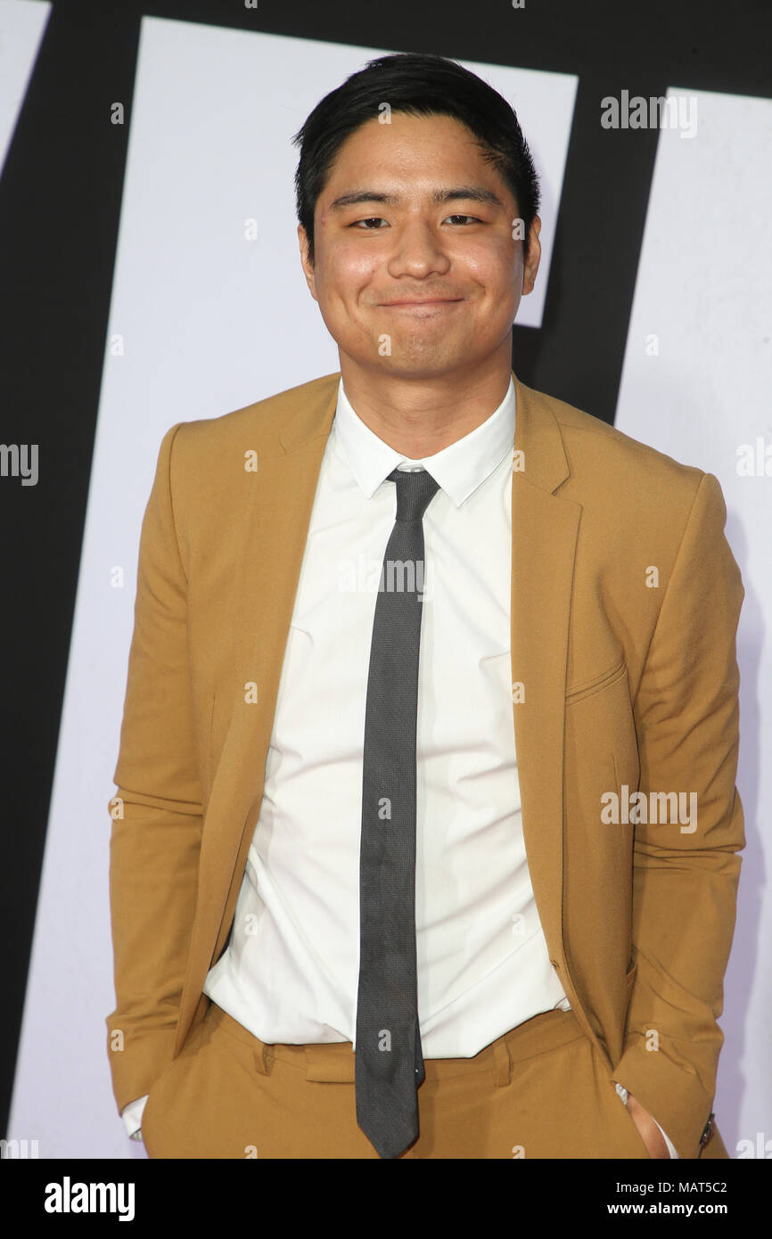 Westwood, Ca. 3rd Apr, 2018. Andrew Lopez, at the Premiere Of Universal ...