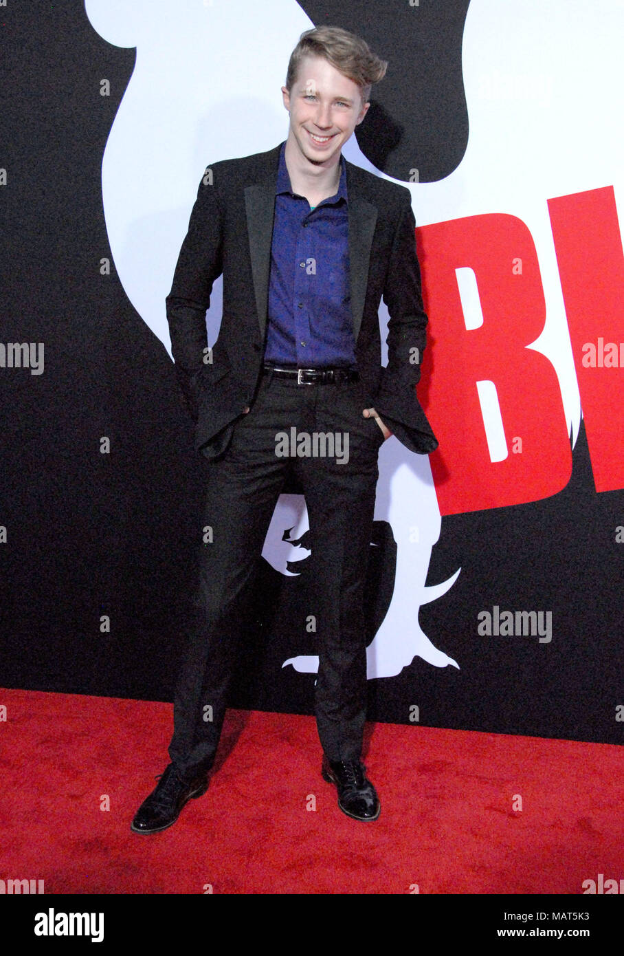 WESTWOOD, CA - APRIL 03: Actor Joey Luthman attend the premiere of ...