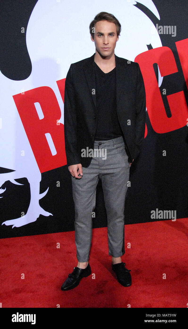 WESTWOOD, CA - APRIL 03: Actor Tristan Tales attends the premiere of ...