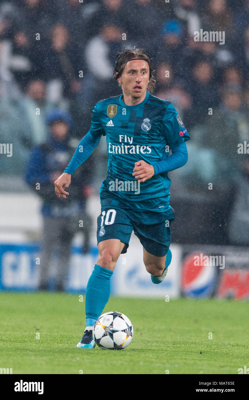 Luka Modric of Real Madrid during the Uefa " Champions League " Quarter ...