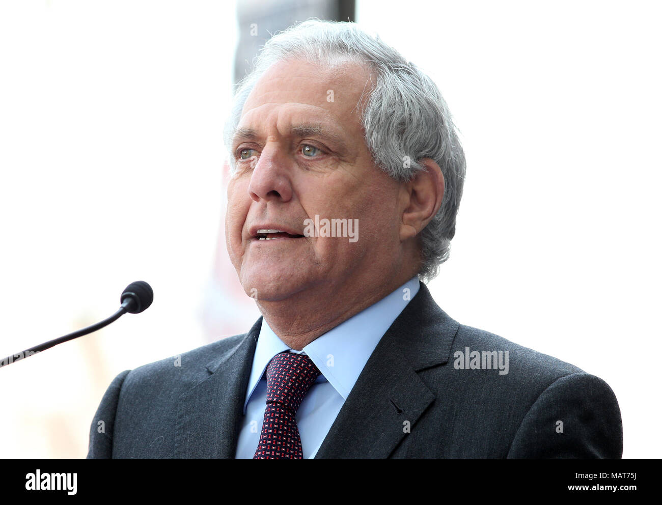HOLLYWOOD, CA - APRIL 3: Leslie Moonves, at Lynda Carter Honored With ...
