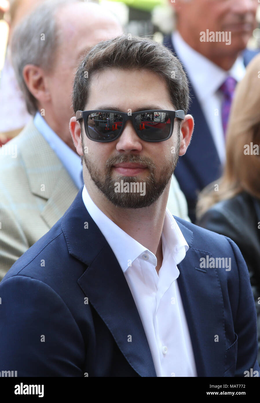 HOLLYWOOD, CA - APRIL 3: James Altman, at Lynda Carter Honored With ...